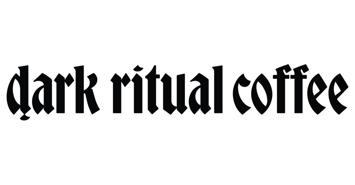 Dark Ritual. Coffee for gamers, by gamers.